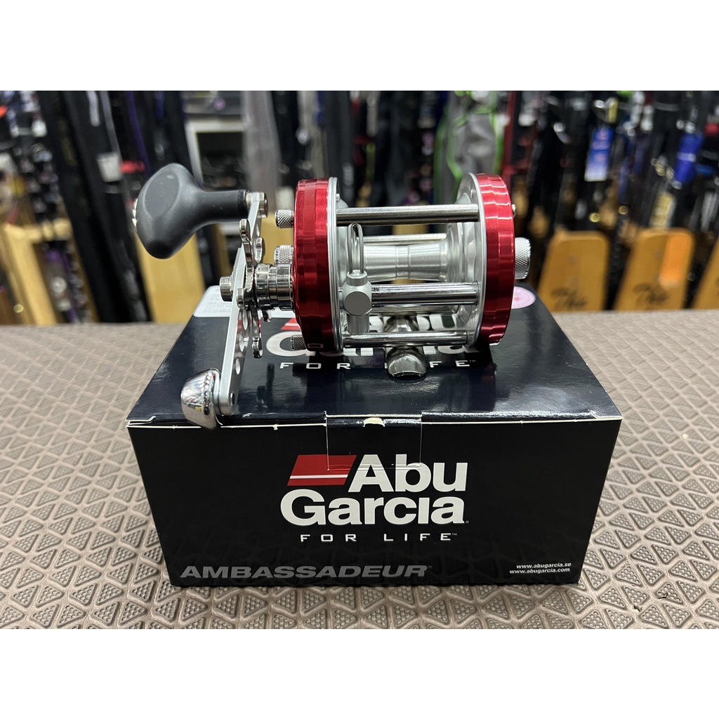 Abu Garcia Ambassadeur rocket fiery red 6500cs | Shopee Thailand