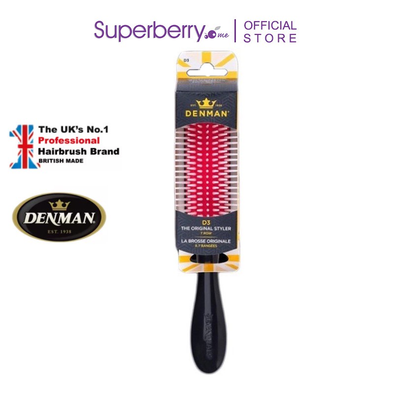 2022*hot*Denman D3 Classic Styling Brush | Shopee Thailand