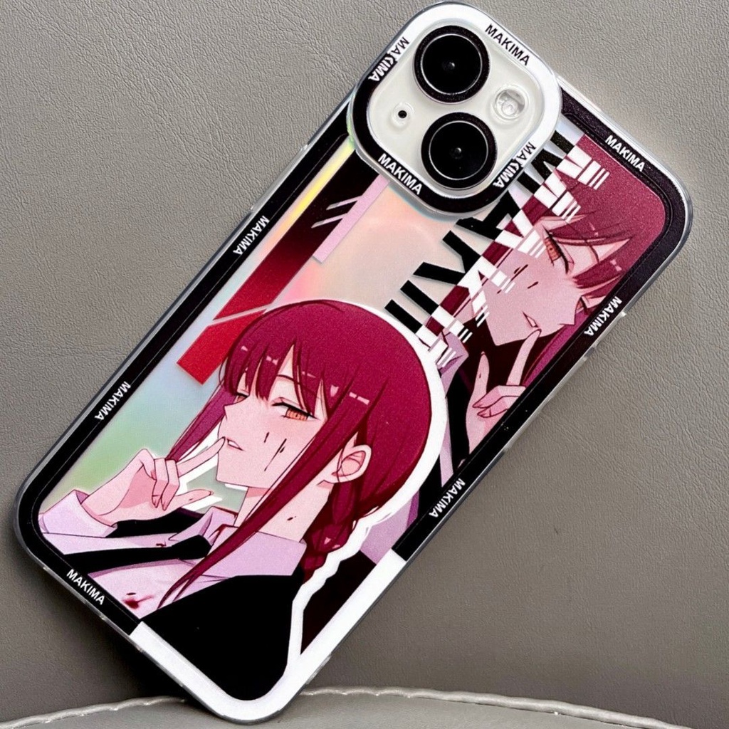 Chainsaw Man Phone case Power new Denji anime Mitaka Asa Transparent ...