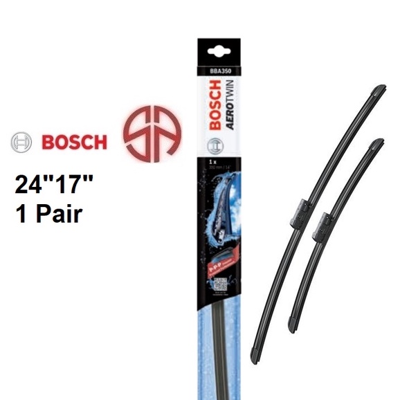 ใบปัดน้ําฝน Bosch 24/17 Proton X50 X70 AeroTwin A853S 3397014853 600 ...