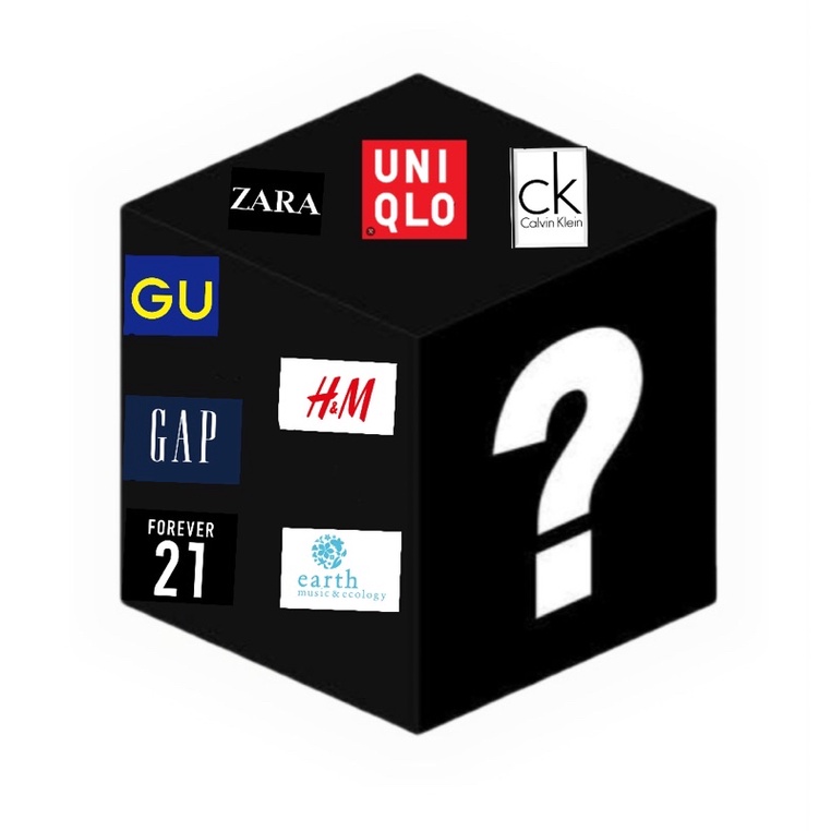 ถุงสุ่มเสื้อผ้าแบรนด์มือสอง uniqlo gu H&M zara gap อื่นๆอีกหลายแบรนด์ | Shopee Thailand