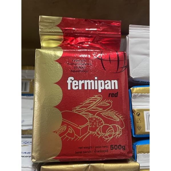 ยีสต์ผงสำเร็จรูป Fermipan red 500 กรัม สีแดง สำหรับขนมปังจืด | Shopee ...