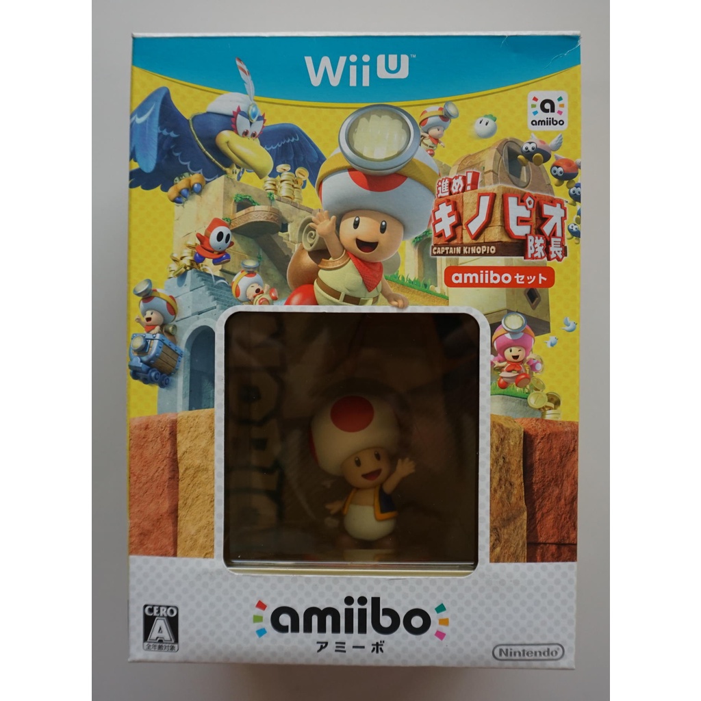 WiiU JP Kinopio Taichou Captain Toad amiibo Set | Shopee Thailand