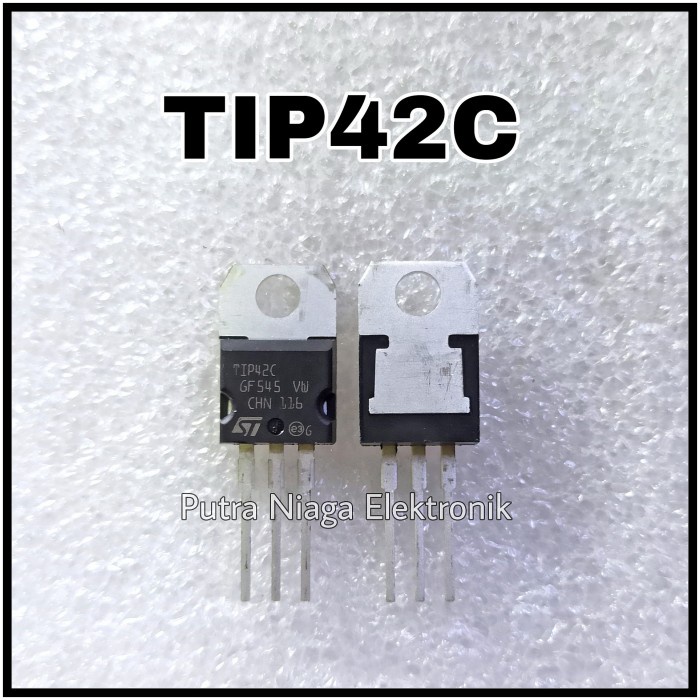 ทรานซิสเตอร์ TIP42C PNP TR TIP42 C T0-220 TIP 42C คุณภาพสูง putr4n14 ...