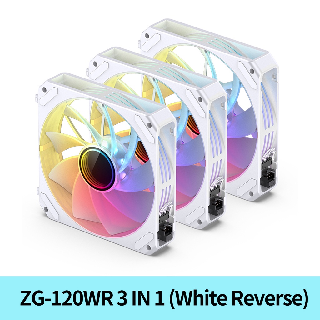 Jonsbo ZF-120 ZG-120 ZH-120 ARGB พัดลมระบายความร้อน เสียงเงียบ ซิงโคร ...
