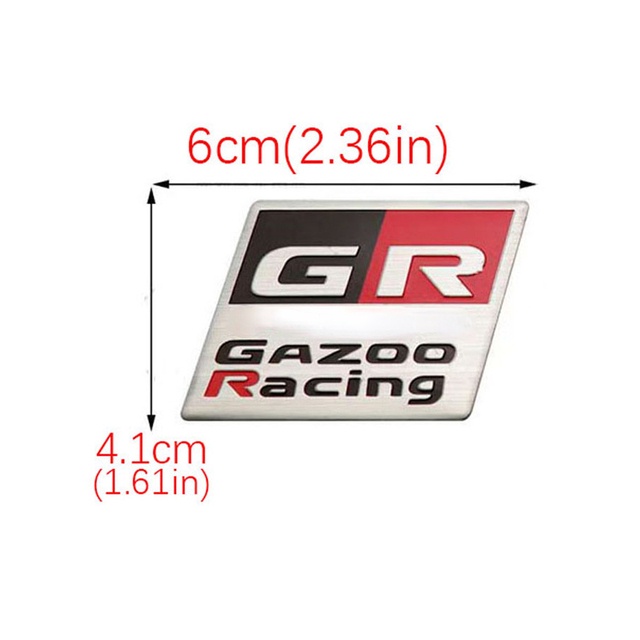 Car Steering Wheel Center Logo Emblem Labeling Sticker For Toyota Gr ...