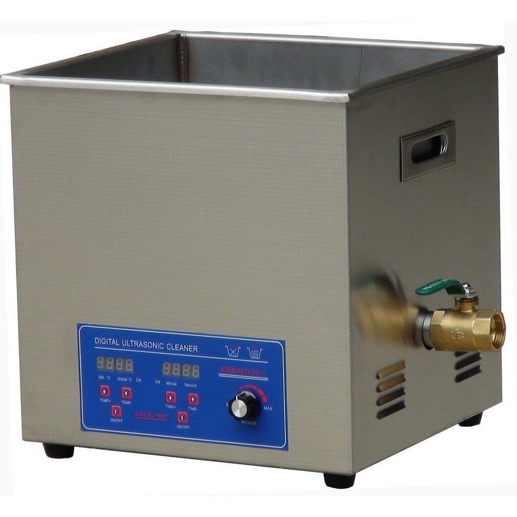 80KHZ เครื่องทำความสะอาดอัลตราโซนิกความถี่สูง 10L Ultrasonic Cleaner A ...