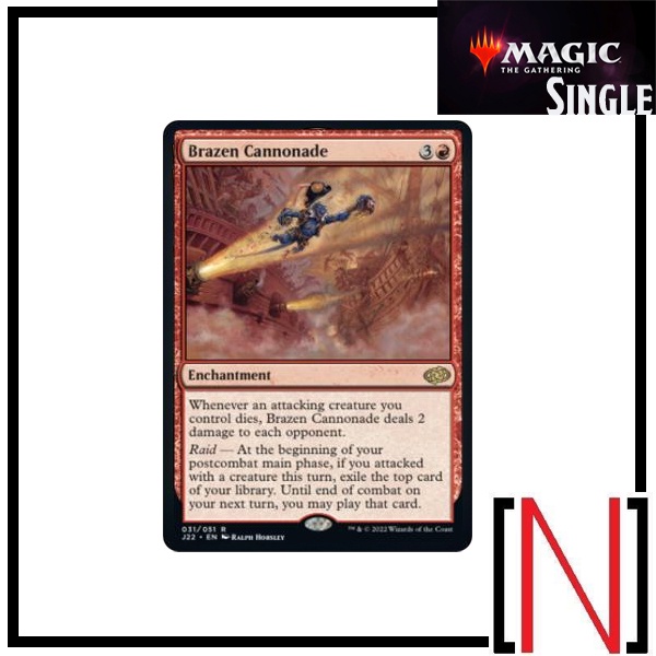 [MTG][Single][J22] Brazen Cannonade ระดับ Rare [ภาษาอังกฤษ] | Shopee ...