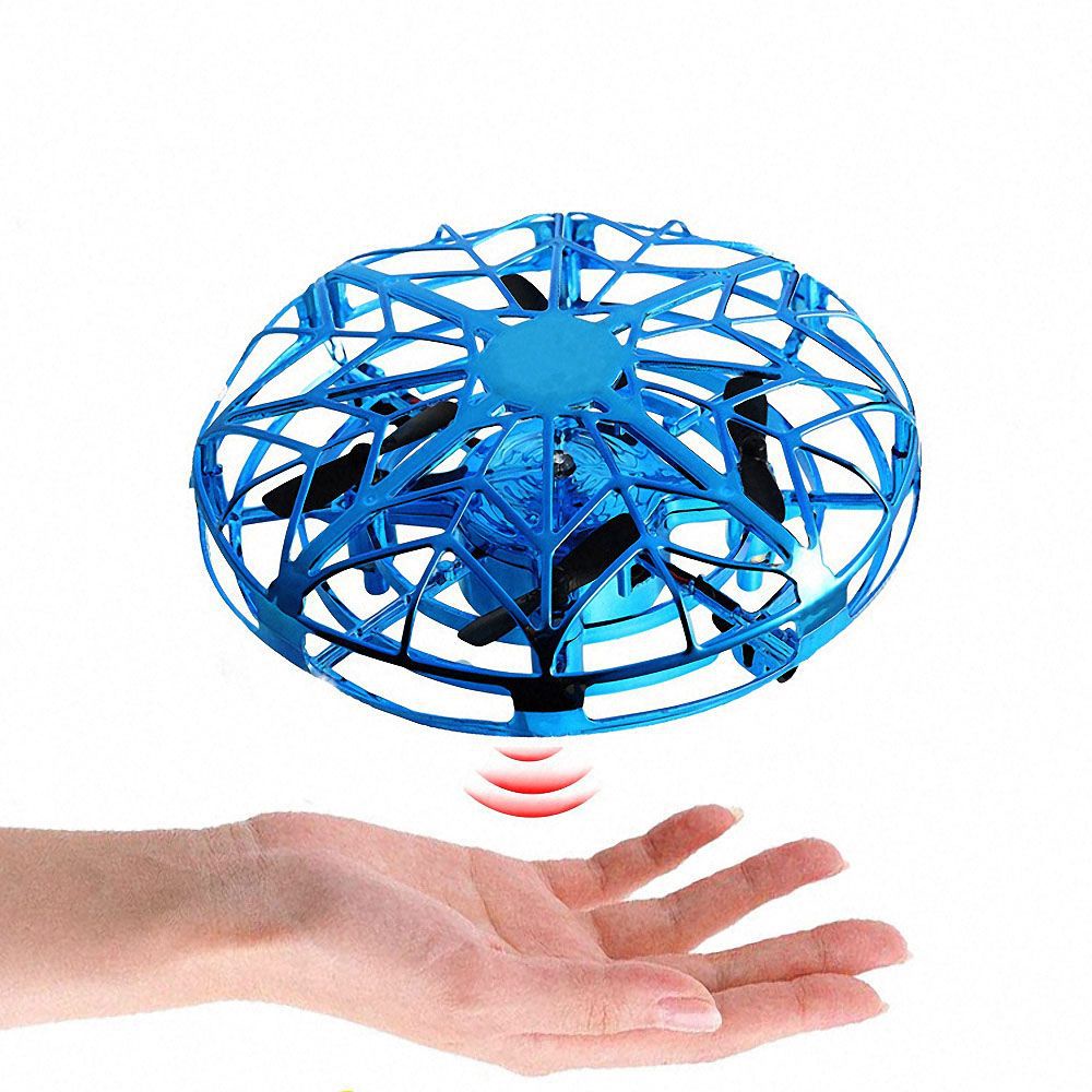 Mini UFO Drone RC Helicopter Aircraft Hand Sensing Infrared Quadcopter ...