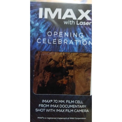 ฟิลม์ IMAX 70 MM. FILM CEL จาก Major Cinplex | Shopee Thailand