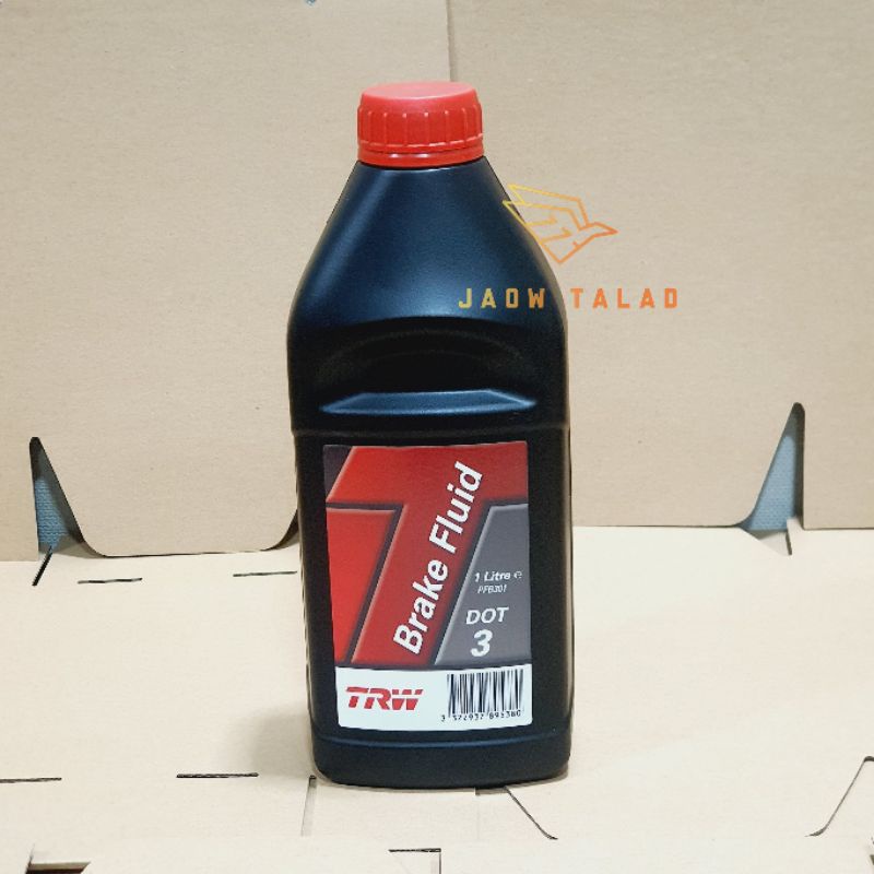 น้ำมันเบรค Dot 3 TRW ขนาด 1ลิตร | Shopee Thailand