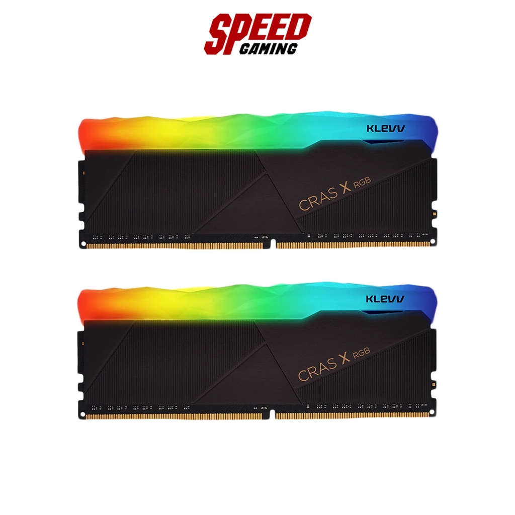 RAM PC (แรมพีซี) KLEVV CRAS X RGB 16GB (8GBx2) DDR4/3200 By Speed ...