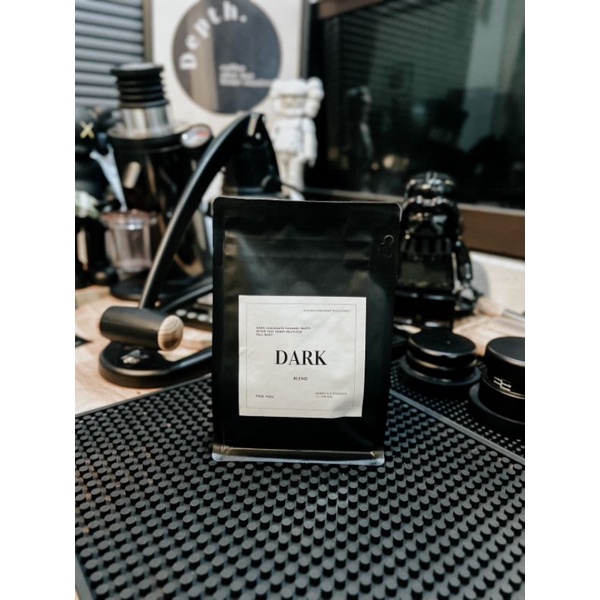 เมล็ดกาแฟคั่ว เมล็ดกาแฟเบลนคั่วเข้ม Dark blend กาแฟอราบิก้าไทย&ลาว&โรบัสต้า โรงคั่วกาแฟขอบคุณ ...