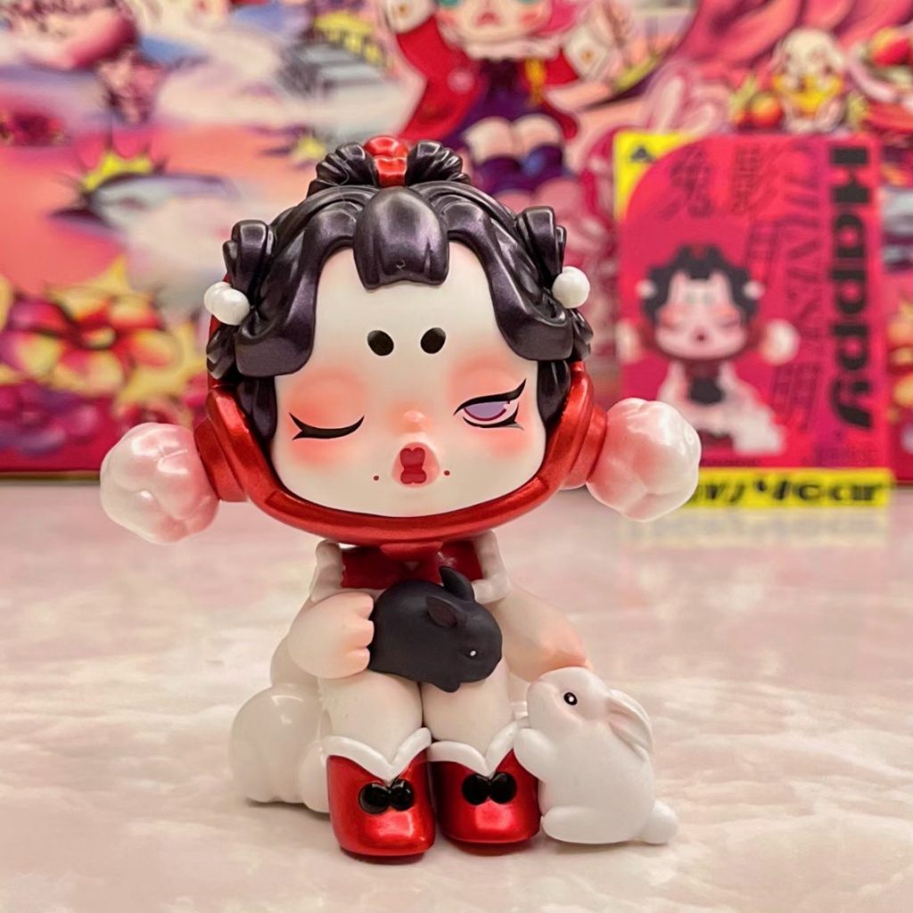 【ของแท้】ฟิกเกอร์ Popmart Three Two One Happy Chinese New Year Series ...