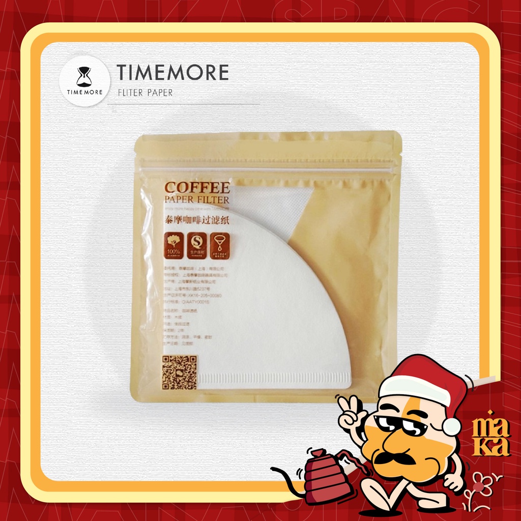 Timemore Filter Paper กระดาษกรอง Paper Filter V01 / V02 | Shopee Thailand