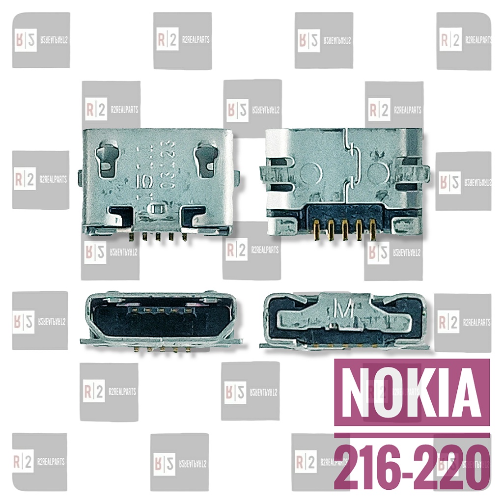 ปลั๊กเชื่อมต่อ Micro USB สําหรับ Nokia 216 220 500 5 pin | Shopee Thailand