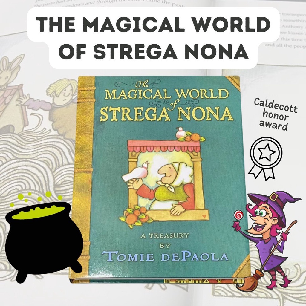 หนังสือ The Magical World of Strega Nona หนังสือเด็กภาษาอังกฤษ นิทาน ...
