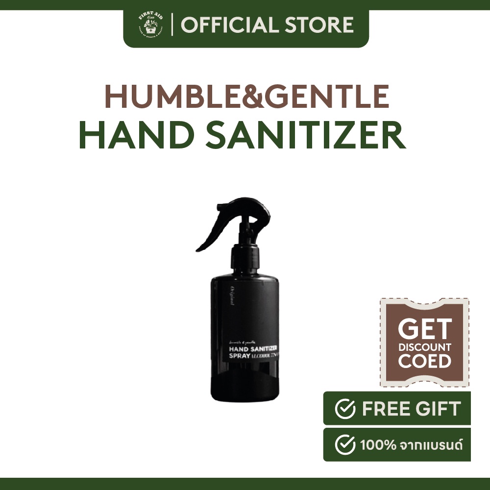 Humble&gentle Hand Sanitizer Spray Alcohol 77% v/v- Original 250 ml ...