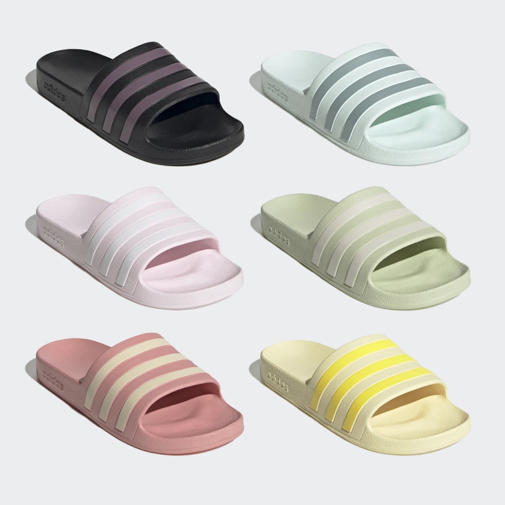 Adidas รองเท้าแตะ Adilette Aqua Slides (5สี) | Shopee Thailand