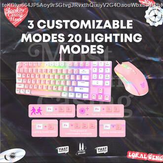 Onikuma G26 + CW905 Pinky RGB Combo Gaming Mechanical Keyboard and ...