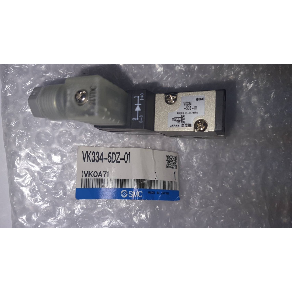 SMC Solenoid Valve รุ่น VK334-5DZ-01 DC24V - 3/2 Port 1/8" | Shopee ...