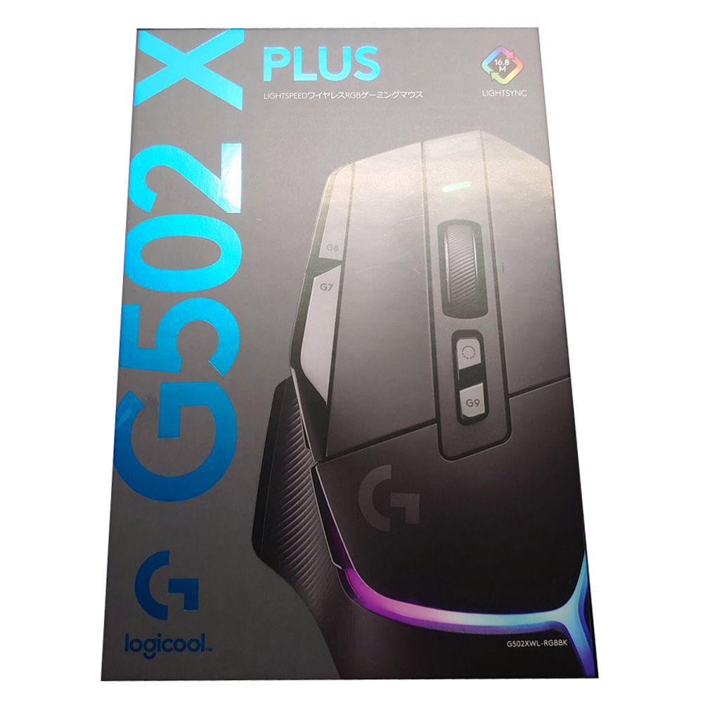 Logicool G502 X Plus LIGHTSPEED Wireless RGB Gaming Mouse (Black ...