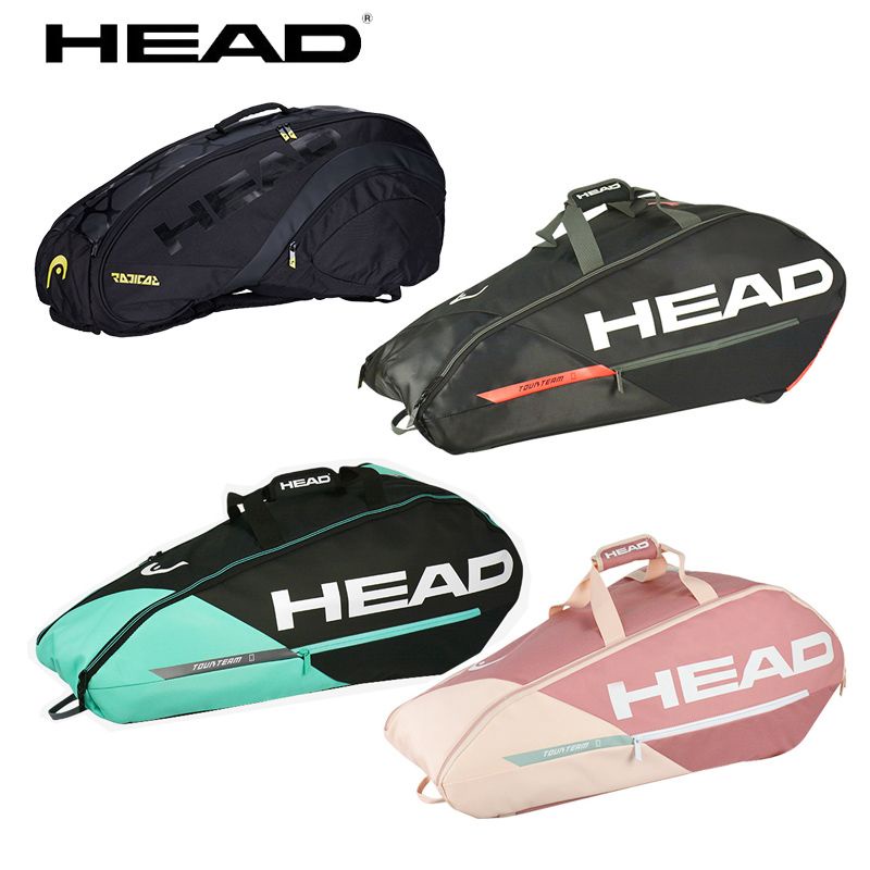 HEAD/HEAD Yokovich 6-9 Pack กระเป๋าเทนนิสผู้ชายผู้หญิง Professional 12 ...