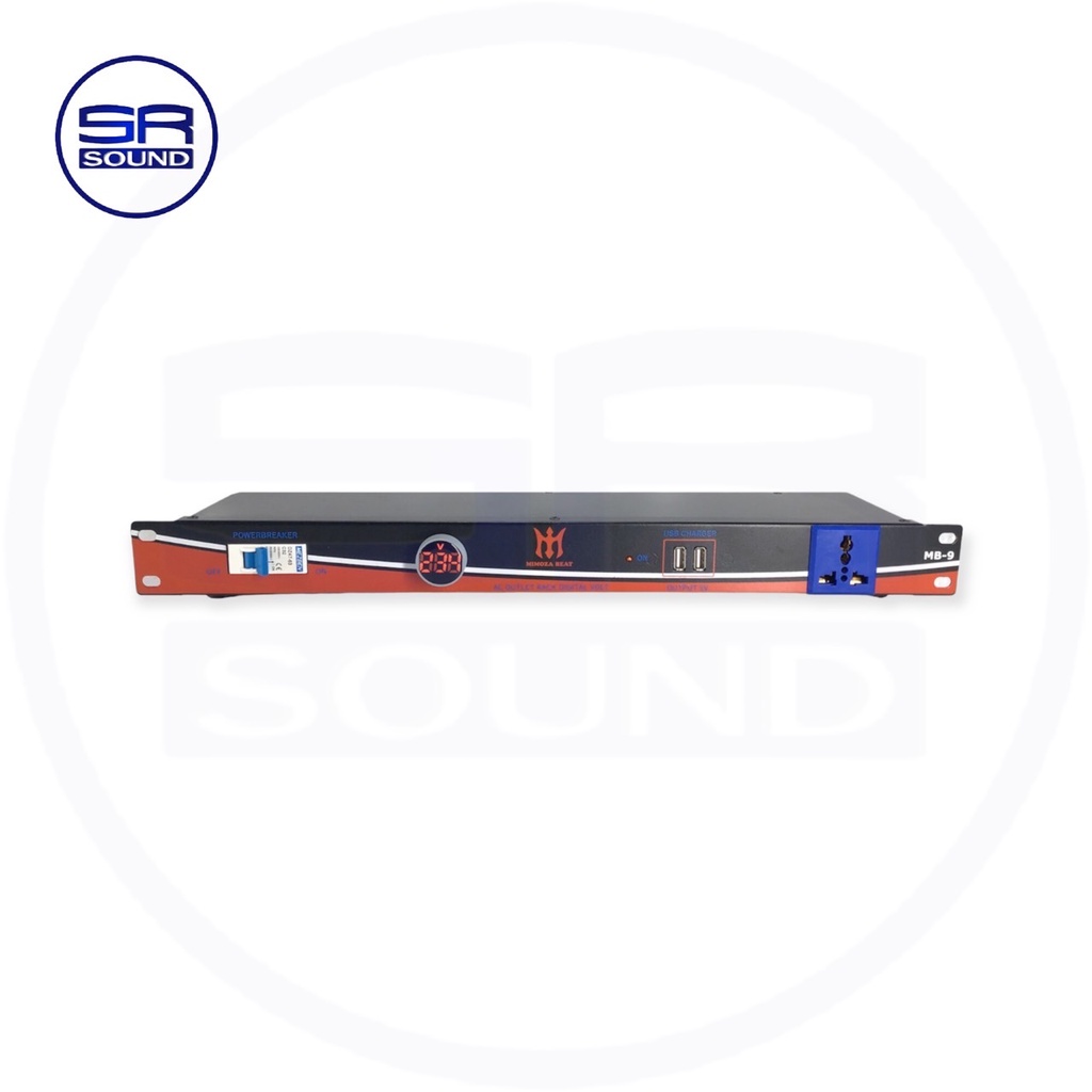 ฟรีค่าส่ง MIMOZA BEAT MB9 เบรกเกอร์ติดแร็ค มีโวลต์ MB-9 MB 9 (สินค้า ...