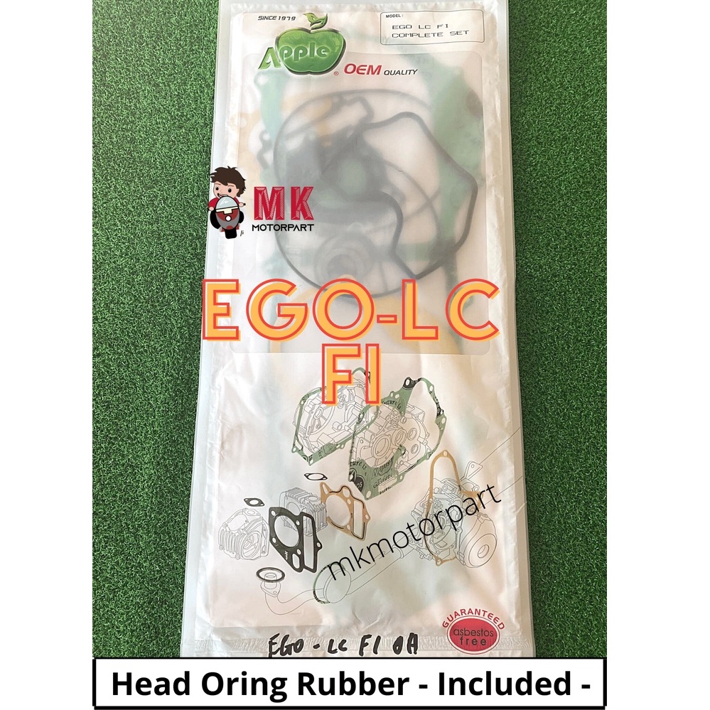 ปะเก็นยาง สําหรับ Yamaha EGO LC Fi EGOLC-Fi HEAD ORING EGOLCFi EGO LC ...