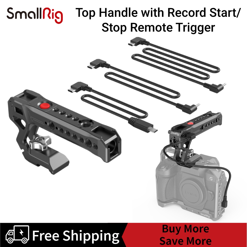 SmallRig NATO Top Handle with Record Start/Stop Remote Trigger 3322 ...