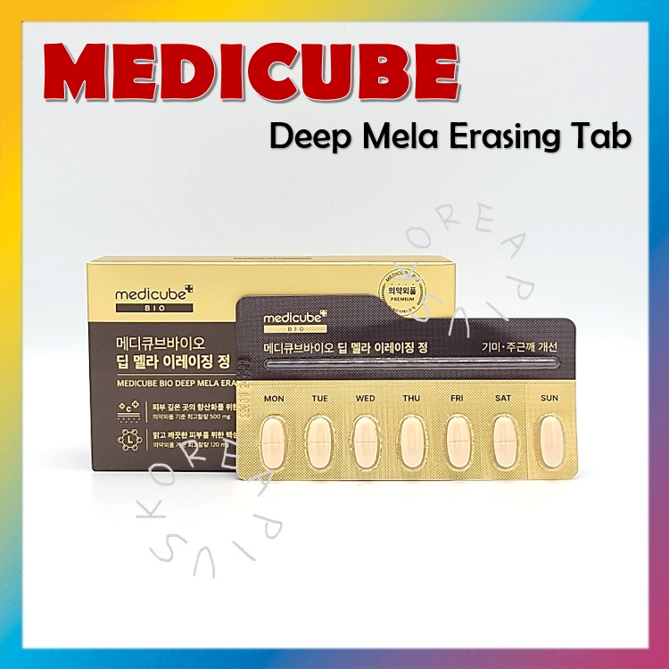 [MEDICUBE BIO] Deep Mela Erasing Tab 28tablets | Shopee Thailand