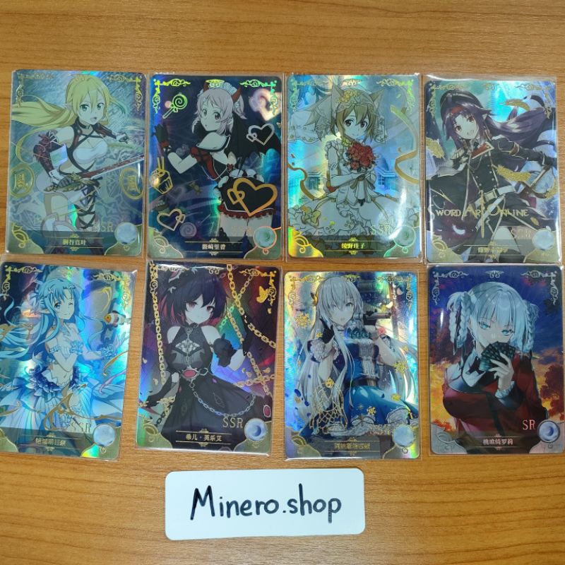 Goddess Story Collection Card [SSR-SR] จากเรื่อง SAO / Fate | Shopee ...