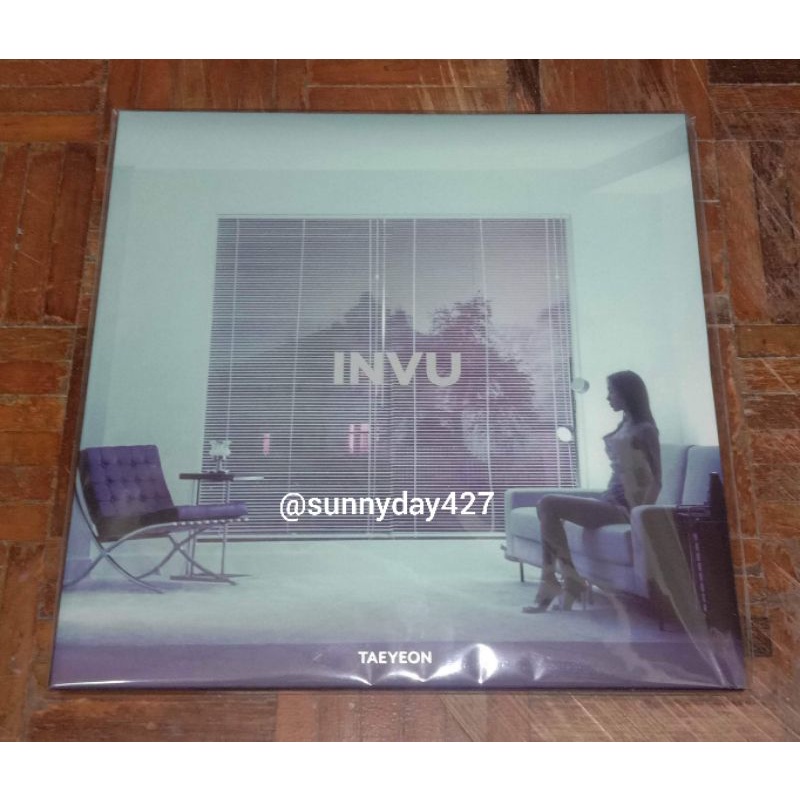 *ไม่พร้อมจัดส่งในไทย แผ่นเสียงแทยอน TAEYEON INVU VINYL LP ver. | Shopee ...