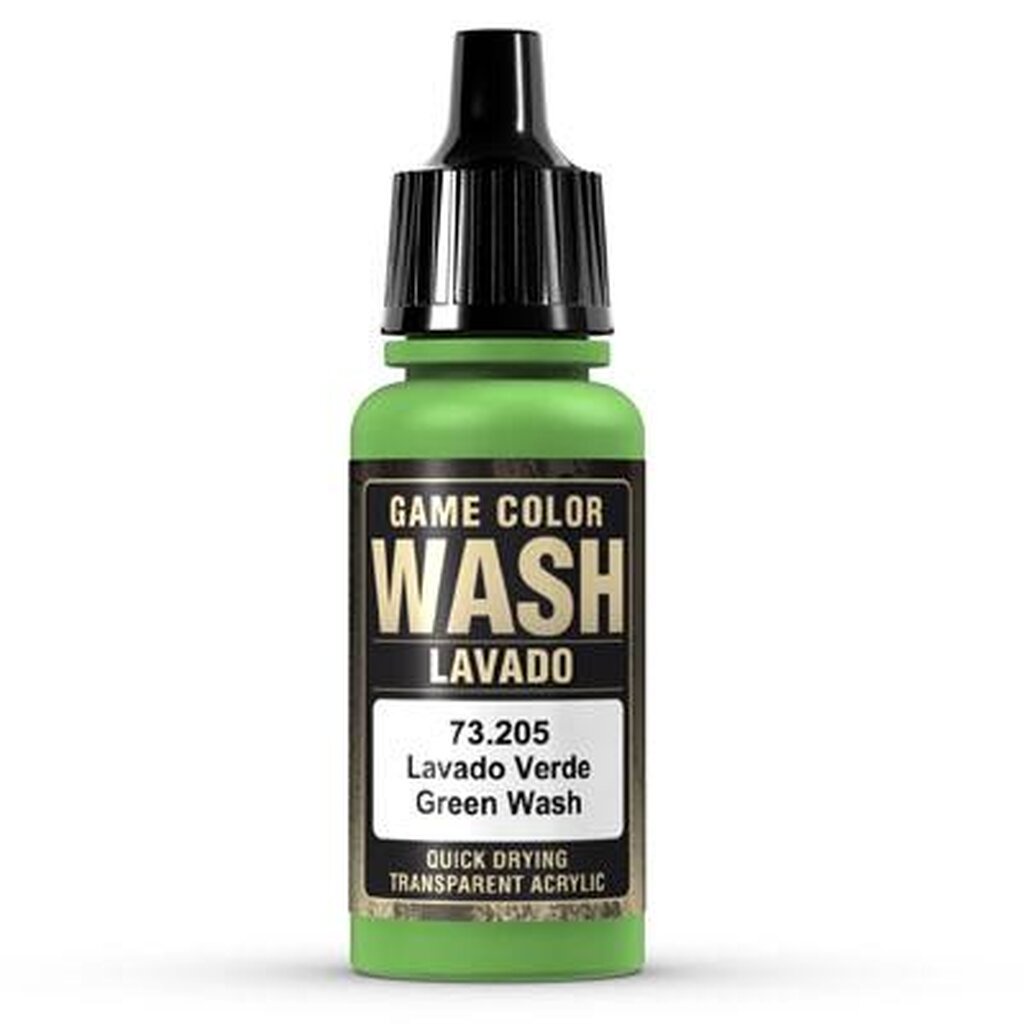 Vallejo GAME COLOR WASHES 73.205 Green Wash | Shopee Thailand
