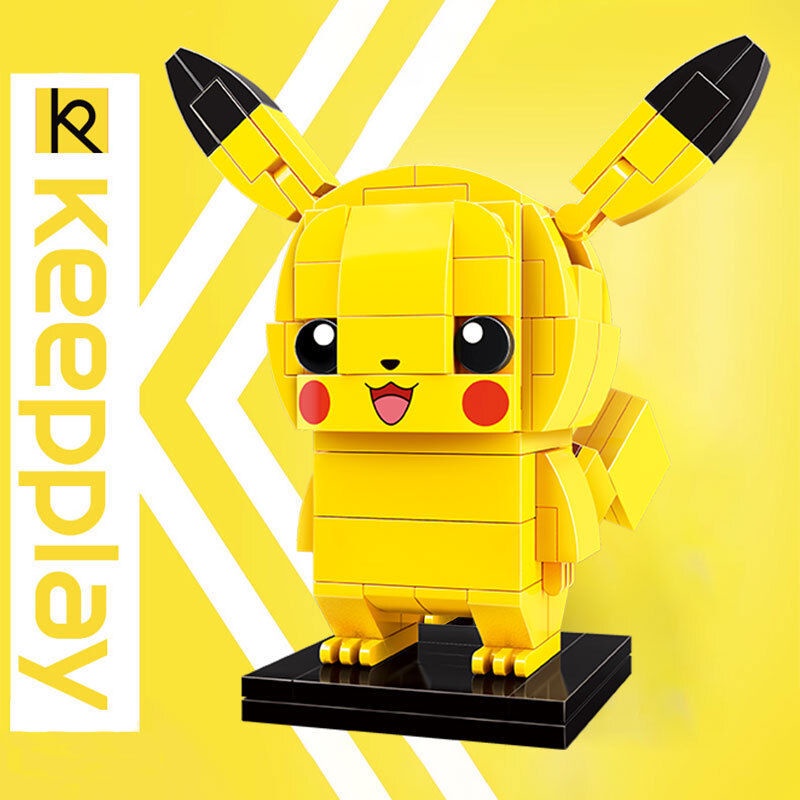 [พร้อมส่ง] ของเล่นบล็อกตัวต่อเลโก้ โปเกม่อน Pikachu Jenny Turtle ...