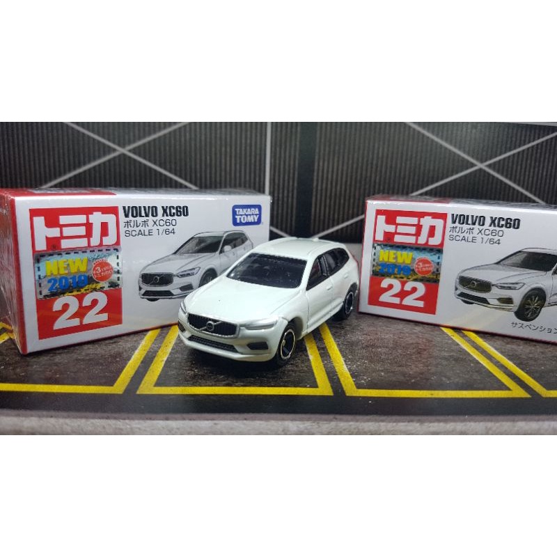 Tomica No.22 Volvo XC60 scale 1/64 กล่อง First lot 2019 เปิดฝากระโปรง ...