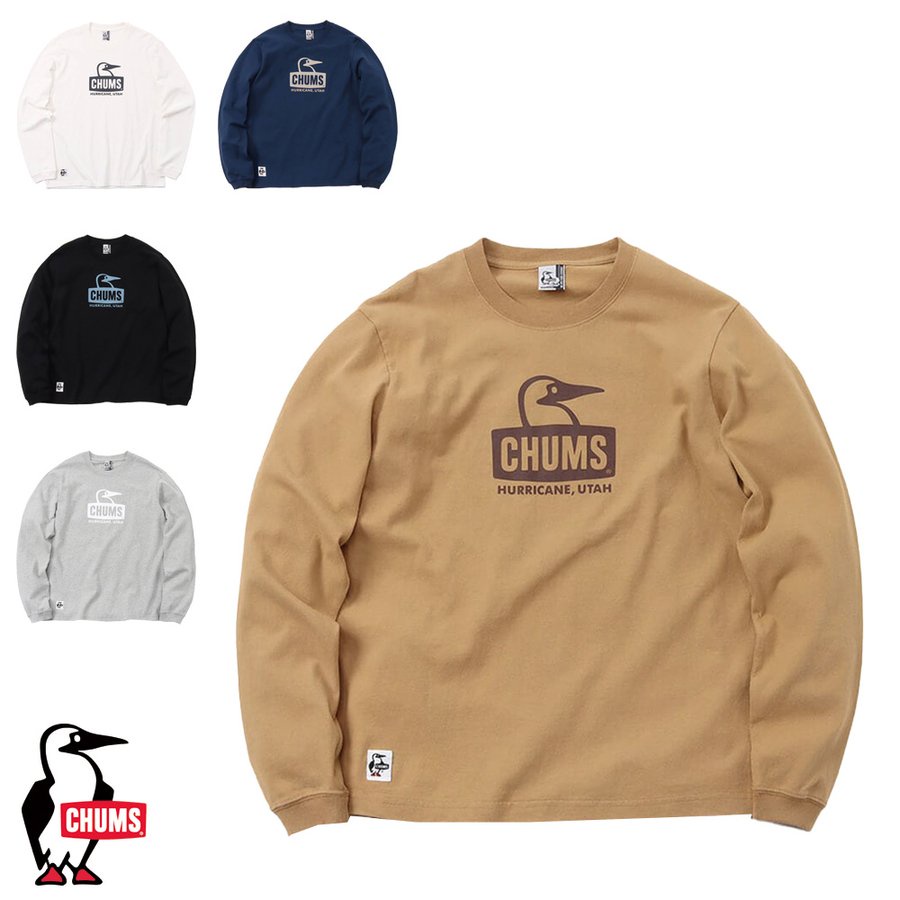 Chums/chacha Bird เสื้อยืดคอกลม แขนยาว พิมพ์ลายนก สไตล์เรโทร แฟชั่นฤดู ...