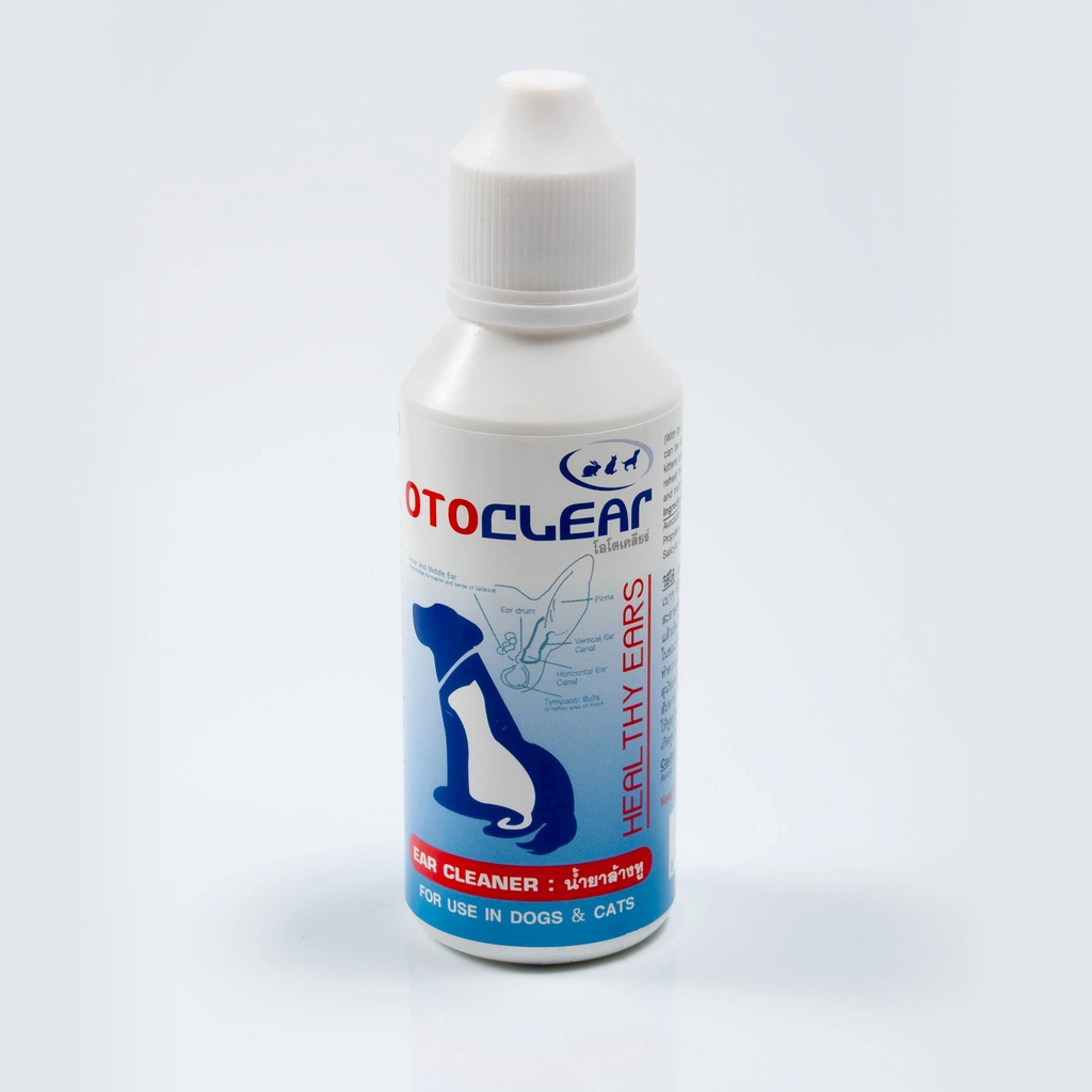 OTO CLEAR ผลิตภัณฑ์ ทำความสะอาดหู สำหรับสัตว์เลี้ยง 60 ml. | Shopee ...