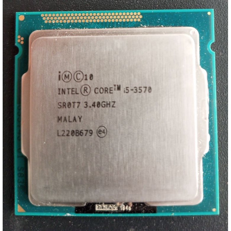 Intel Core i5-3570 3.4Ghz 4Cores 4Threads Socket 1155 Gen3 | Shopee ...