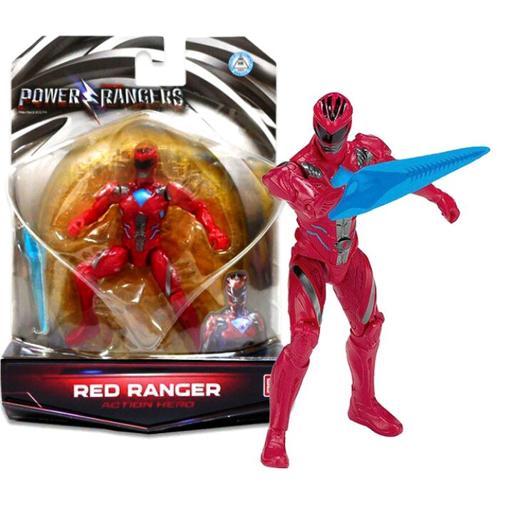 Power Rangers 5 inch Figure Red Ranger ฟิกเกอร์ ลิขสิทธ์ แท้ | Shopee ...