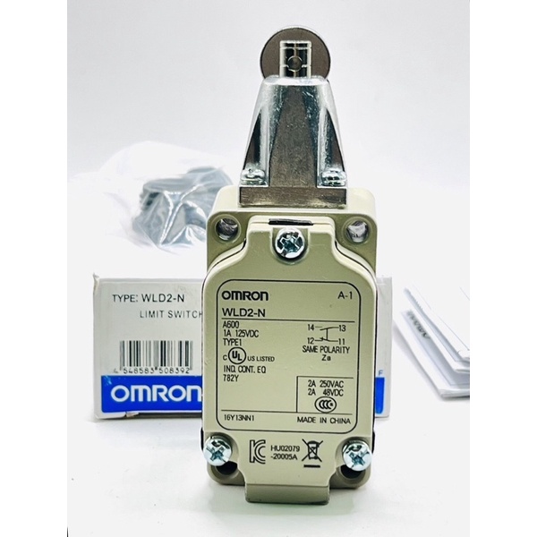 LIMIT SWITCH OMRON WLD2-N A600 1A 125VDC UL ♥️ราคาไม่รวมvat สินค้าแท้ ...