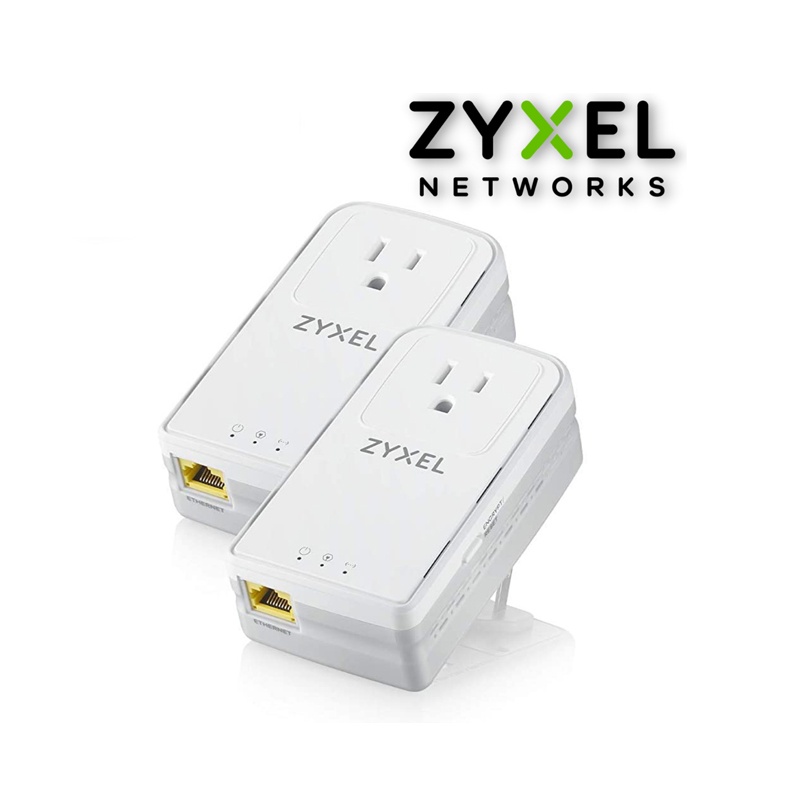 ZYXEL Powerline PLA6456 (Pack2) (เพาเวอร์ไลน์) G.hn 2400 Mbps wave 2 ...