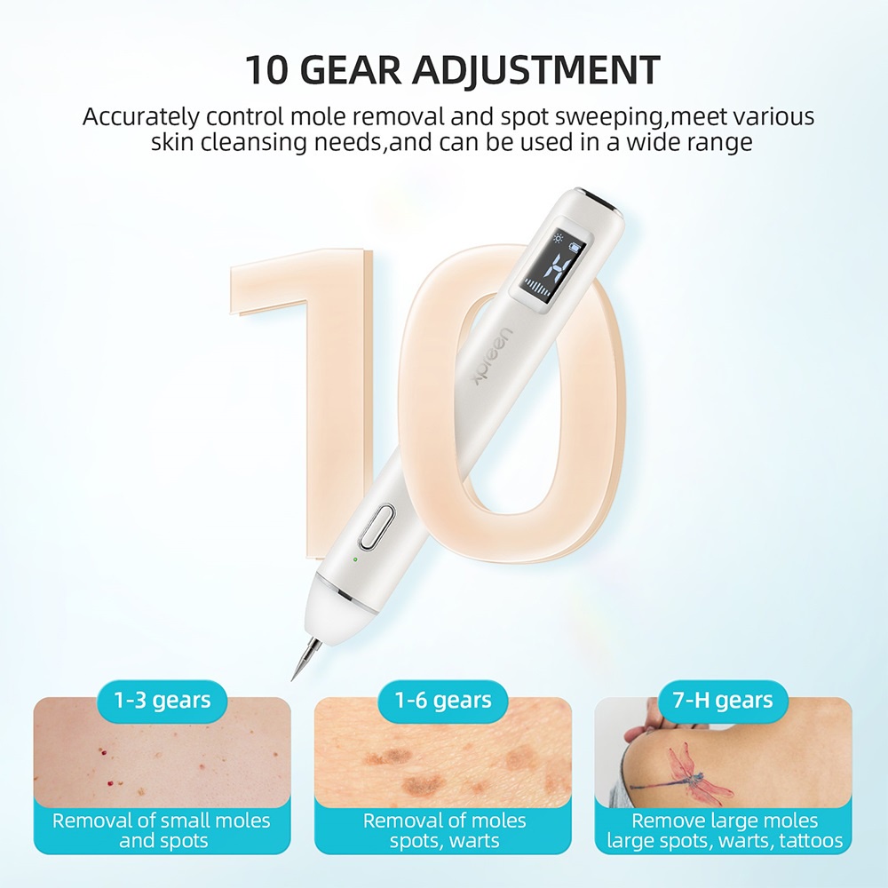 10 Gear Mole Dark Spot Remover Face Wart Tag Tattoo Removal ปากกาปรับ ...