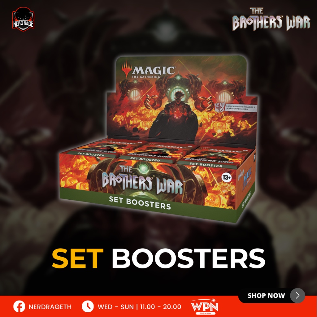 Magic: the Gathering Brothers' War SET BOOSTER BOX | Shopee Thailand