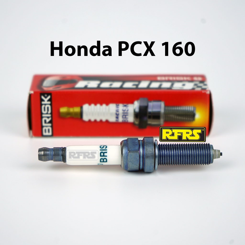 หัวเทียน BRISK PREMIUM ZS ไร้เขี้ยว Honda PCX 160 Spark Plug (SZ21RC ...