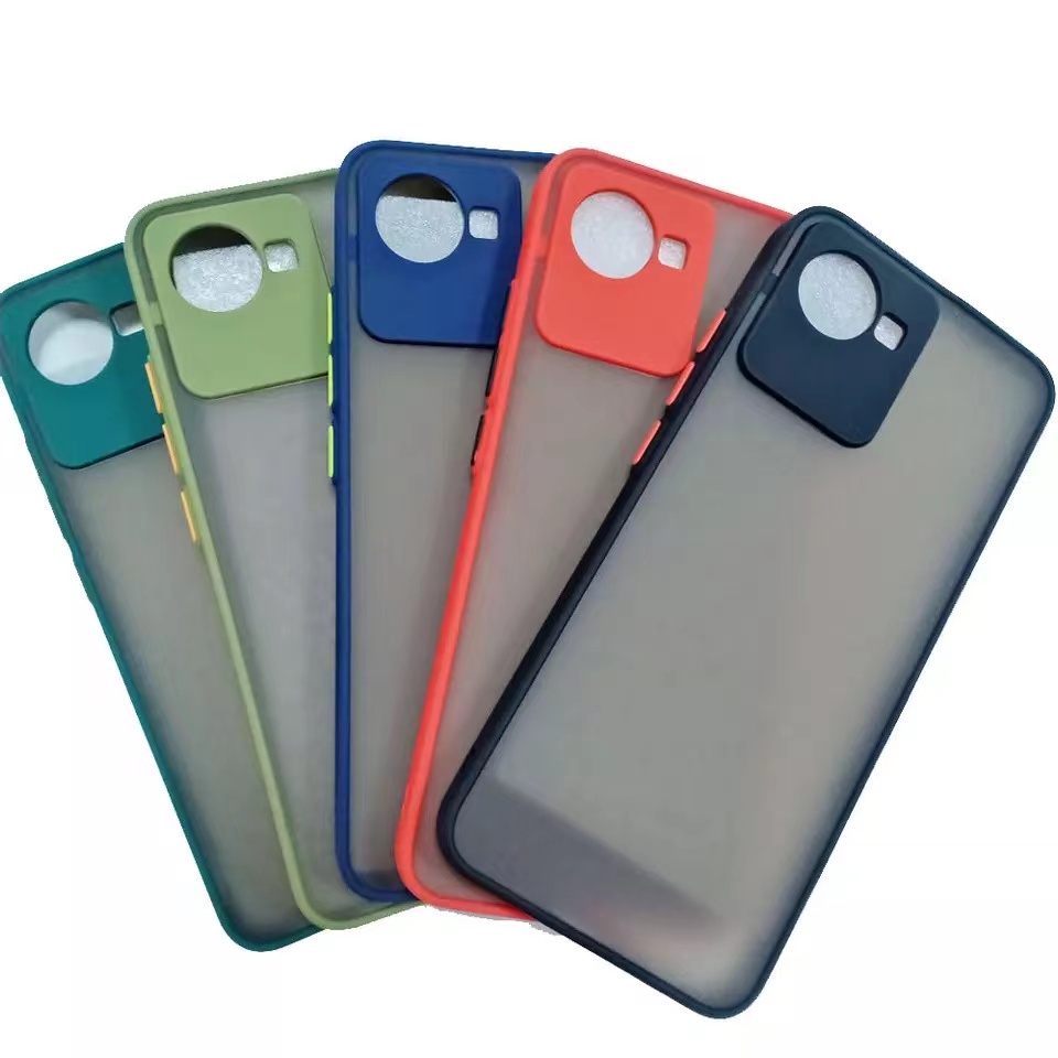 [ ส่งจากไทย ] Case Realme C30 เคสกันกระแทก ปุ่มสีผิวด้าน ขอบนิ่มหลัง ...