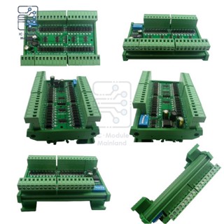 DC 12V 24V 32 Channel DIN Rail RS485 Input Controller Board Module PNP ...