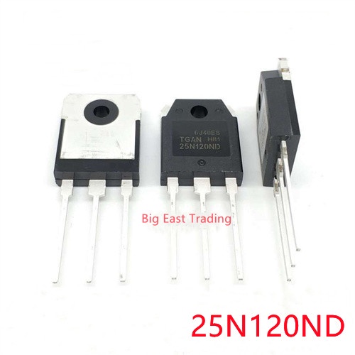 2 ชิ้น 25N120ND TO-3P tga25n120nd tgan25n120nd 25N120 TO3P 25A/1200 ...