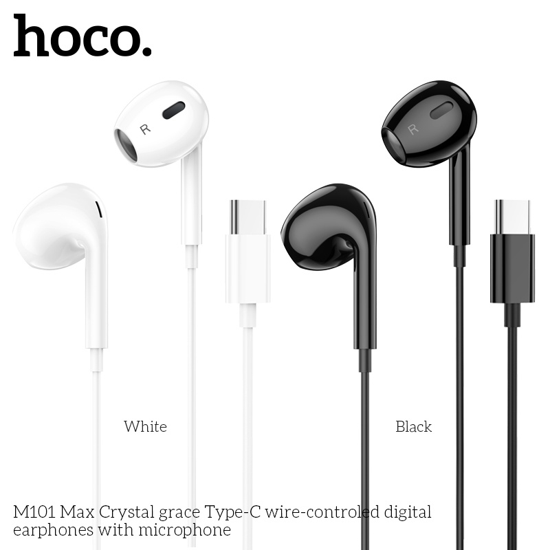 Hoco M101 Max หูฟัง เอียร์บัด รองรับ ซัมซุง, l Pad, Huawei แจ็ค Aux 3.5mm, Type-C Samsung หูฟัง ...