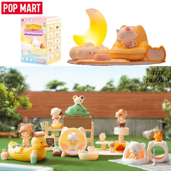 ฟิกเกอร์ POP MART Dimoo Cat Paradise Series ของเล่นสําหรับสัตว์เลี้ยง ...